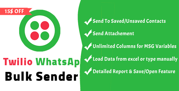 Bulk Whatsapp Sender Plugins, Code & Scripts | CodeCanyon