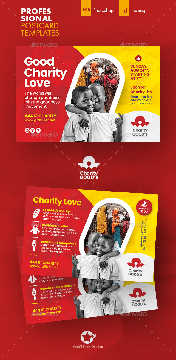 Charities Graphics, Designs & Templates | GraphicRiver