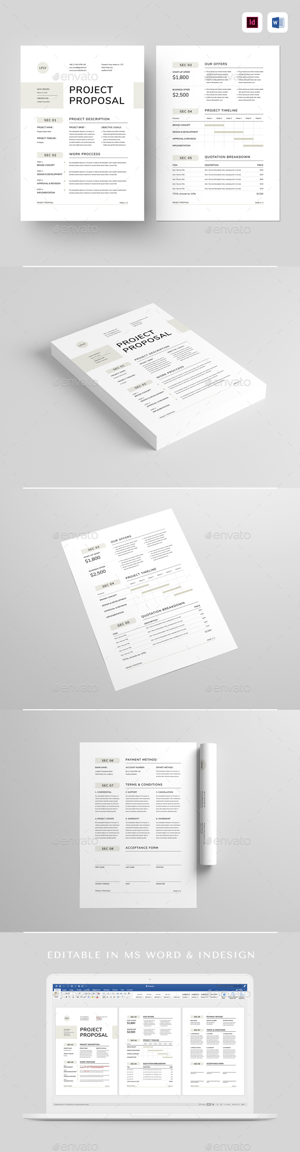 Proposal Graphics, Designs & Templates | GraphicRiver