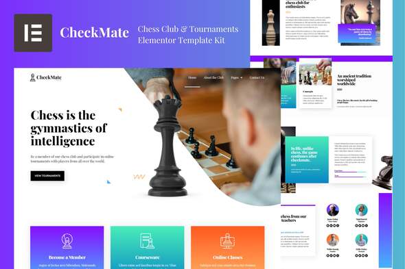 Chess Website Templates | ThemeForest