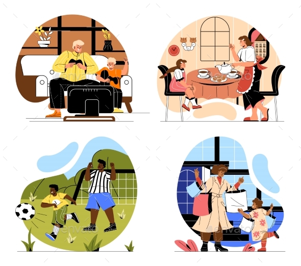 Family Graphics, Designs & Templates | GraphicRiver