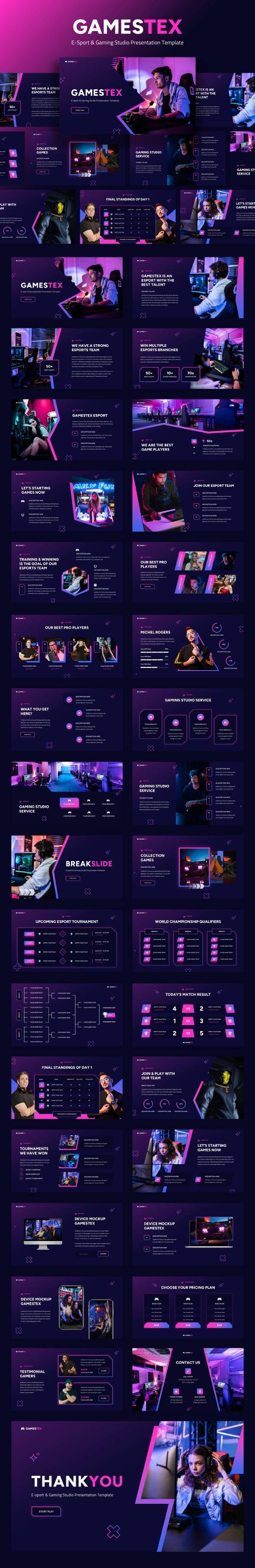 Esports Presentation Templates | GraphicRiver
