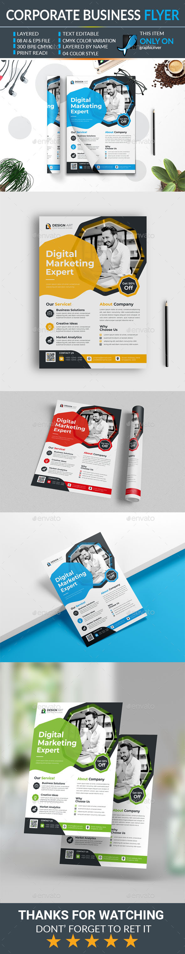 Corporate Graphics, Designs & Templates | GraphicRiver