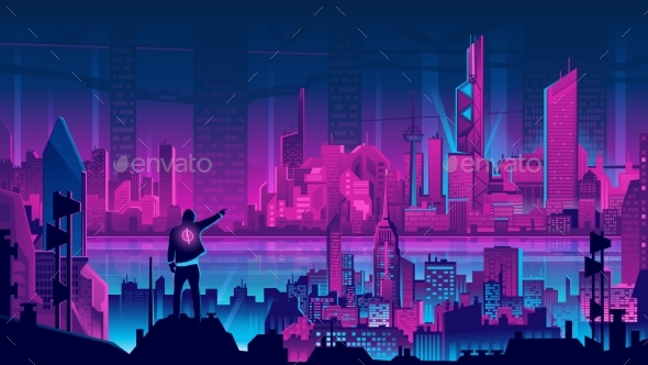 Cyberpunk Graphics, Designs & Templates | GraphicRiver