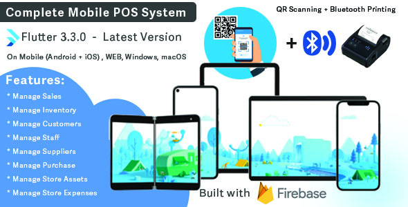 Make A Pos Flutter App With Flutter Templates, Apps and Components