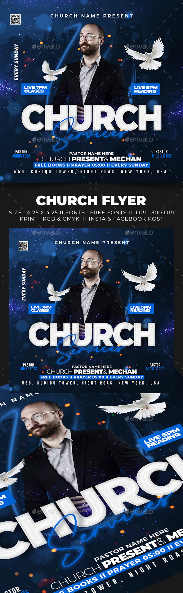 Church Flyer Templates | GraphicRiver