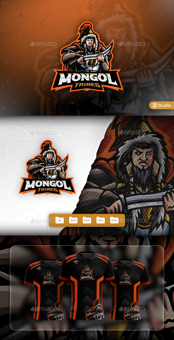 Mongol Graphics, Designs & Templates | GraphicRiver
