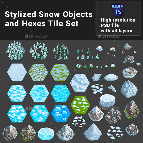 Game Tilesets from GraphicRiver