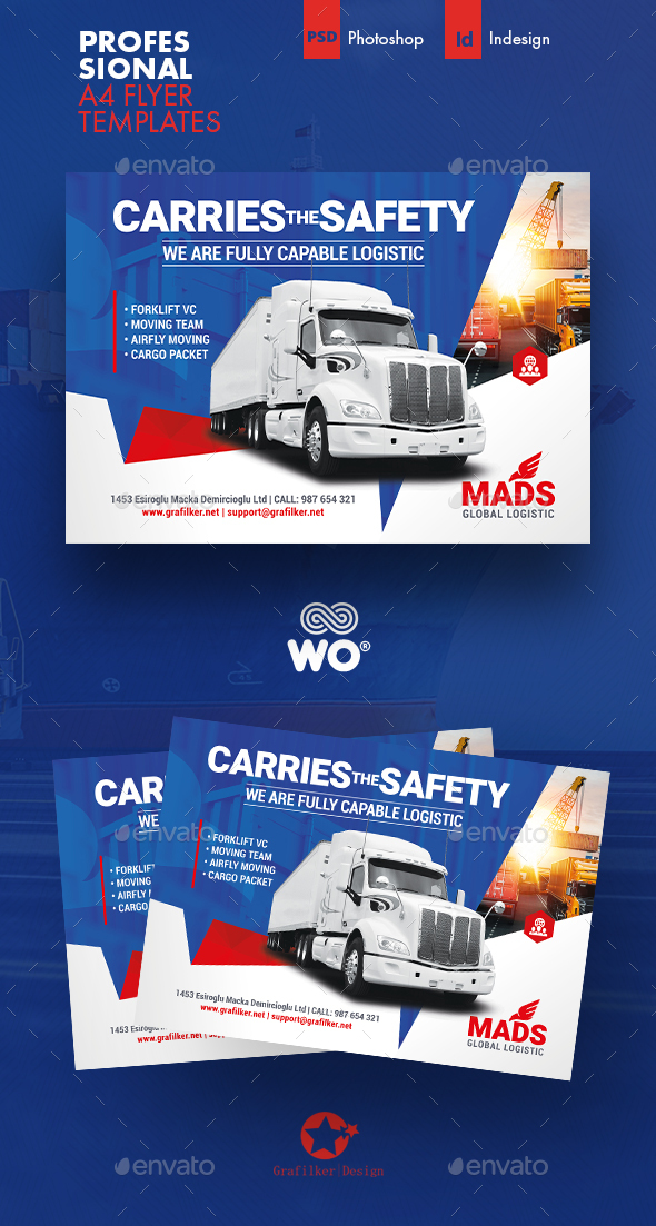 Logistics Graphics, Designs & Templates | GraphicRiver