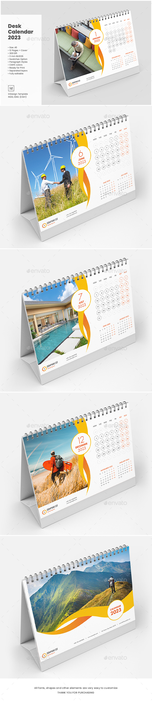 Calendar Calendar Templates & Designs | GraphicRiver