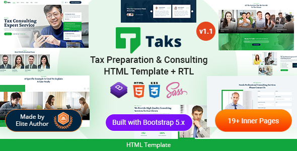 Tax Website Templates | ThemeForest