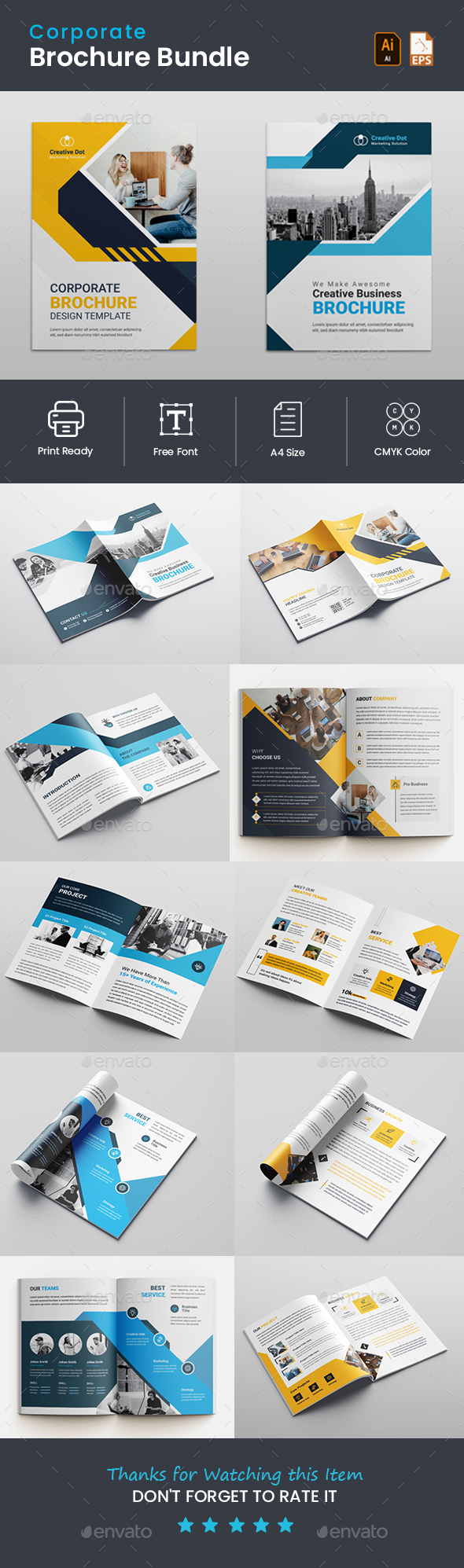 Brochure Graphics, Designs & Templates | GraphicRiver