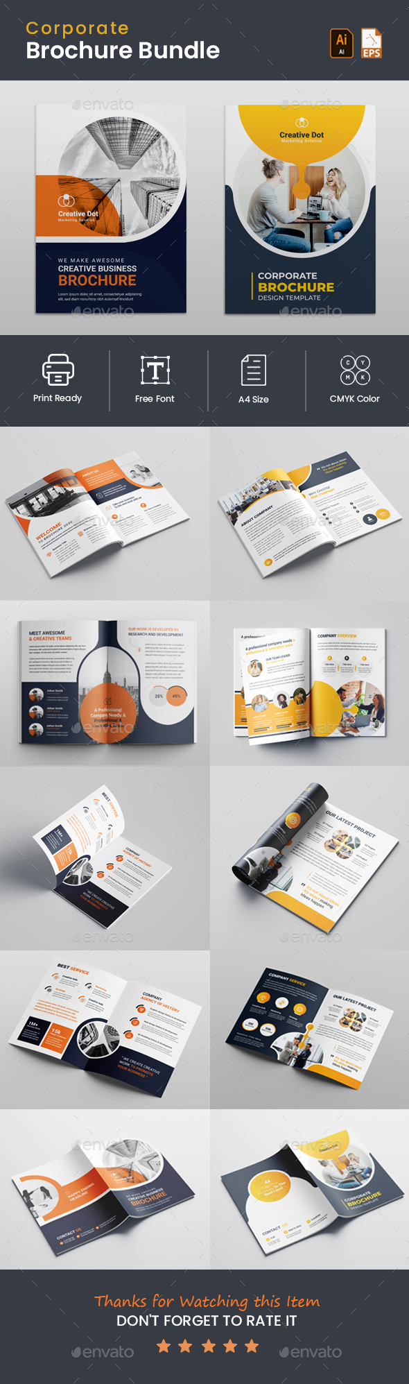 Brochure Graphics, Designs & Templates | GraphicRiver