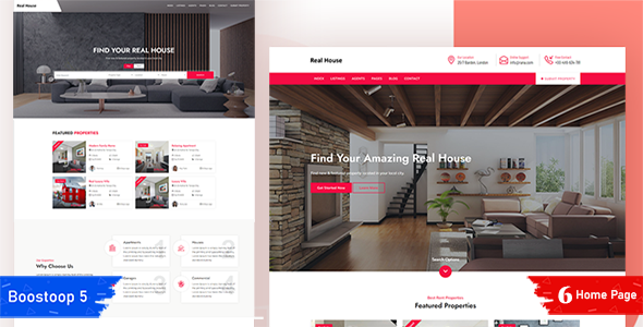 House Website Templates | ThemeForest
