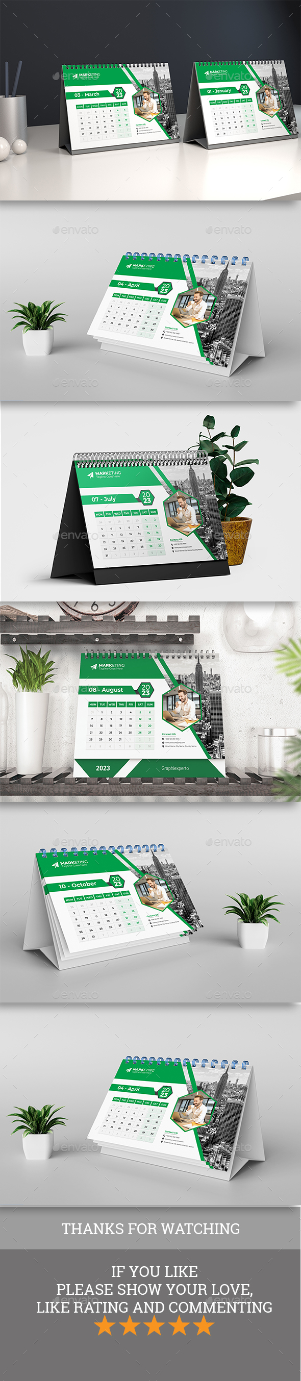 Calendar Stationery and Design Templates | GraphicRiver