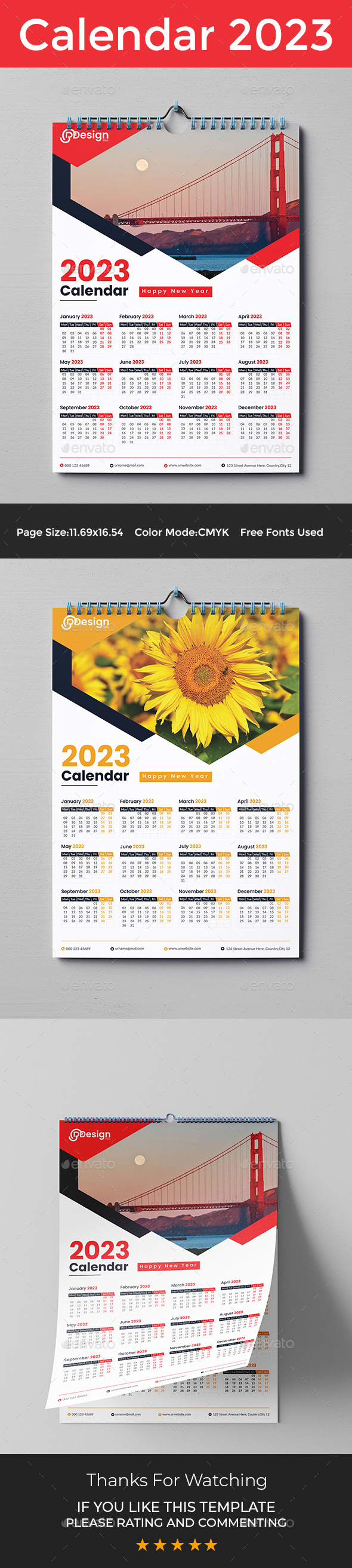 Calendar Calendar Templates & Designs | GraphicRiver