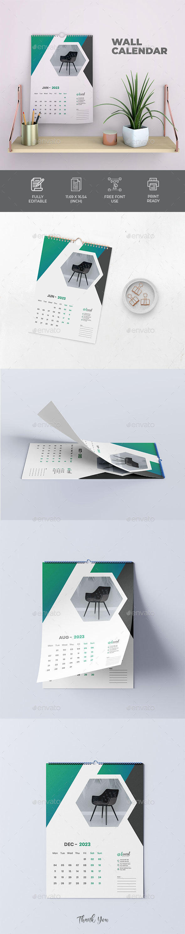 Calendar Calendar Templates & Designs | GraphicRiver