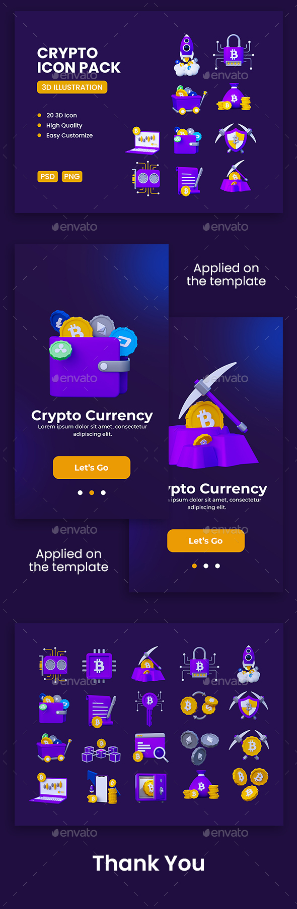 Crypto Graphics, Designs & Templates | GraphicRiver