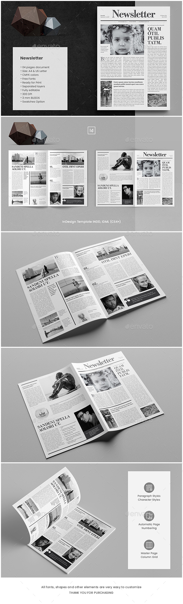 Newsletter Graphics, Designs & Templates | GraphicRiver