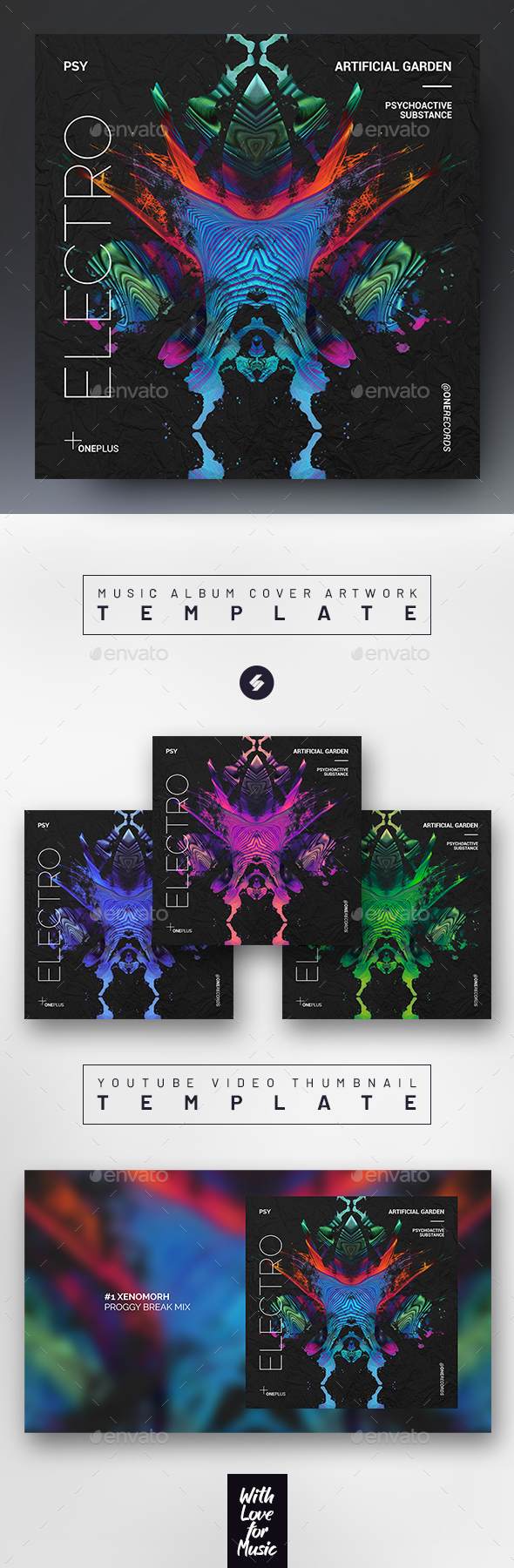 Psytrance Photoshop Graphics, Designs & Templates