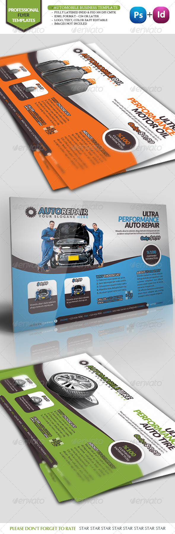Automobile Graphics, Designs & Templates | GraphicRiver