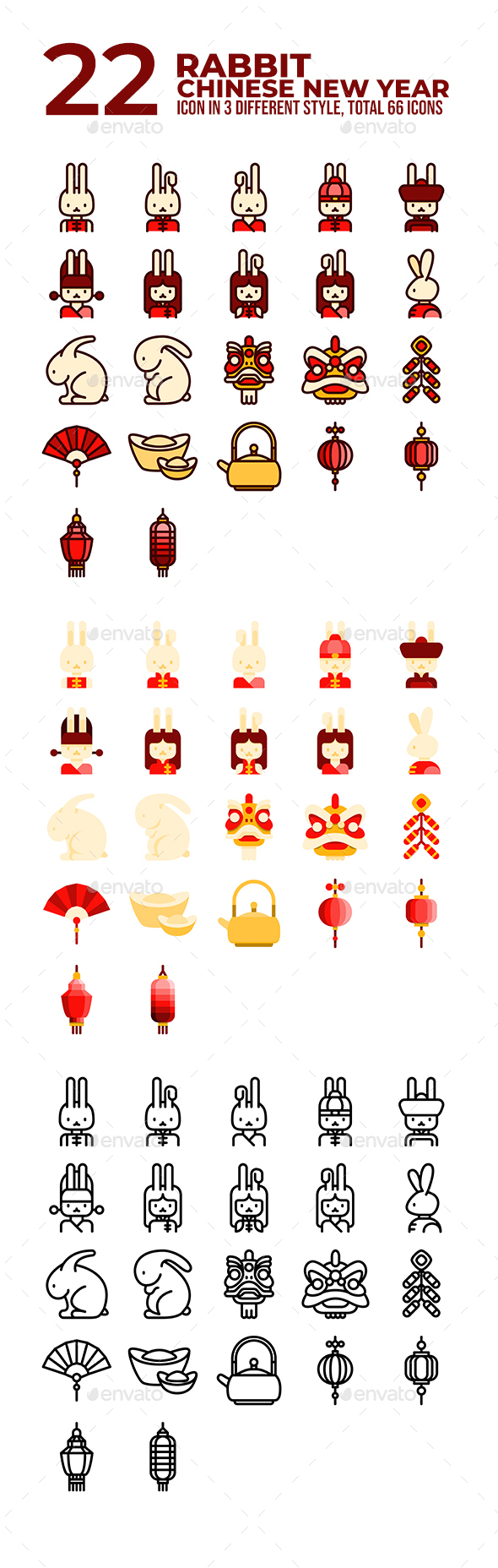 Character Icons from GraphicRiver