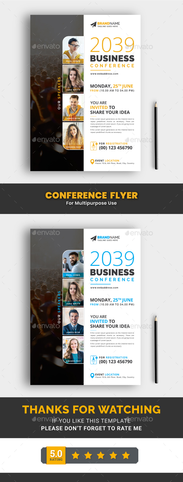 Conference Graphics, Designs & Templates | GraphicRiver