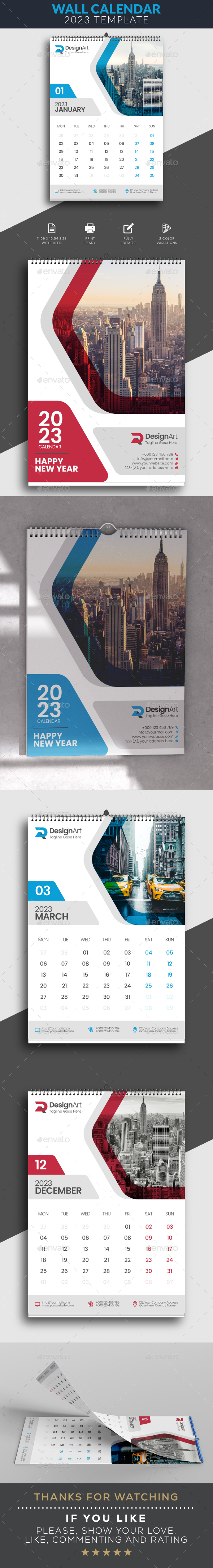 Calendar Calendar Templates & Designs | GraphicRiver
