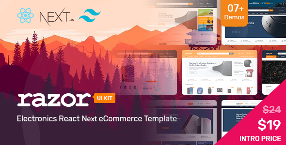 Tailwind eCommerce Website Templates | ThemeForest