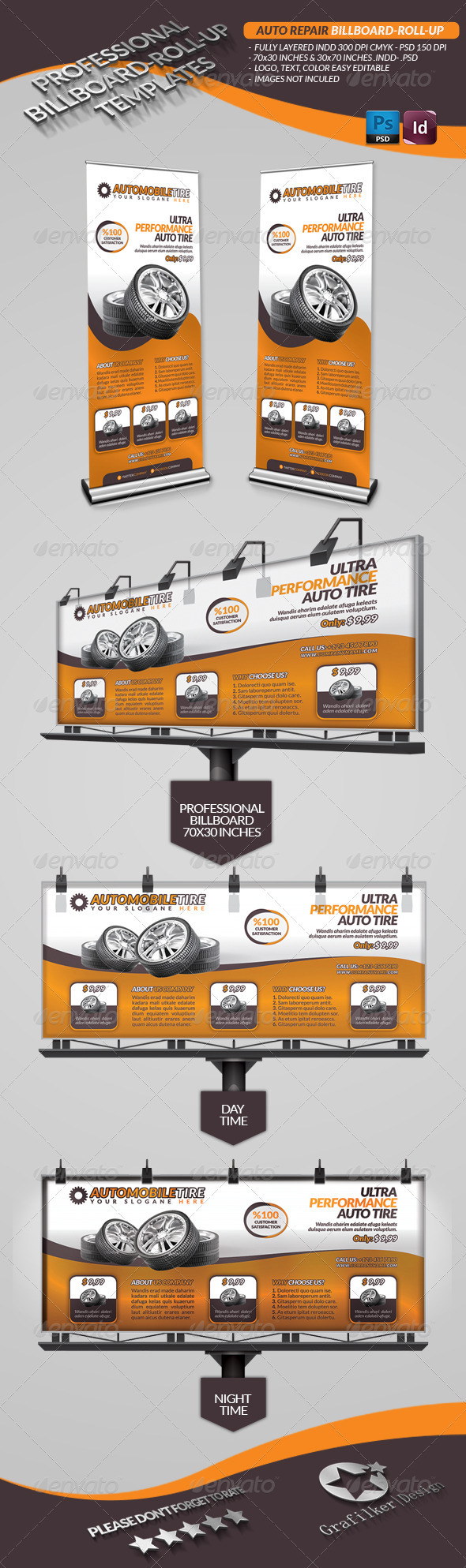 Automobile Graphics, Designs & Templates from GraphicRiver