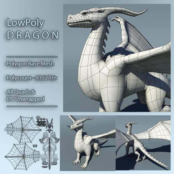 Low Poly & 3D Meshes from 3DOcean