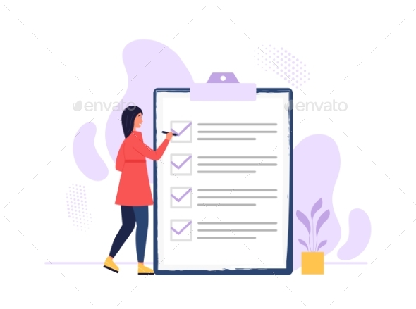 Checklists Graphics, Designs & Templates | GraphicRiver