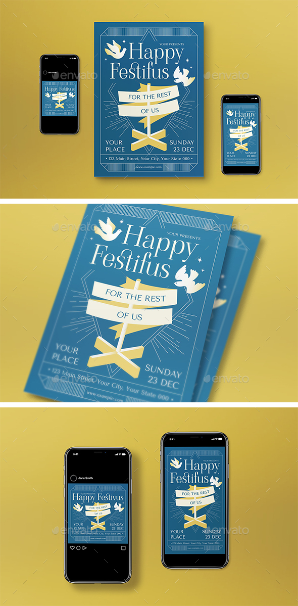 Festivus Graphics, Designs & Templates | GraphicRiver