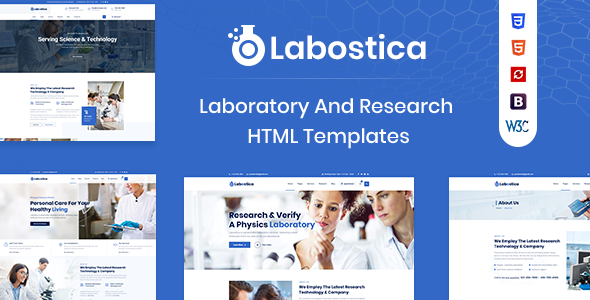 Laboratory HTML Website Templates | ThemeForest