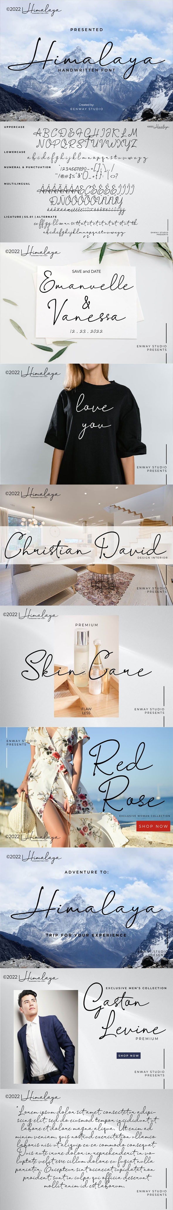 Handwriting Fonts from GraphicRiver