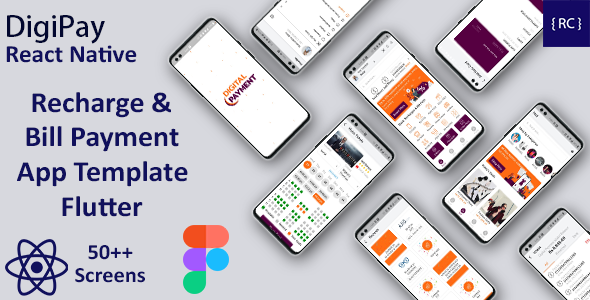 Mobile Recharge Mobile App Templates | CodeCanyon