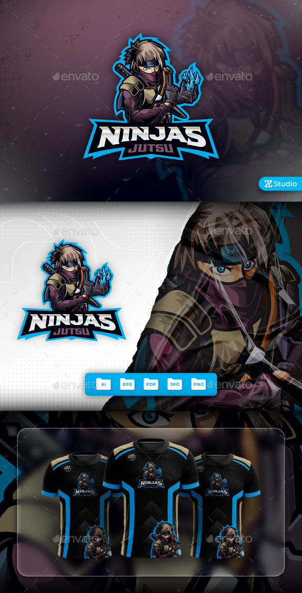 Shinobi Graphics, Designs & Templates | GraphicRiver