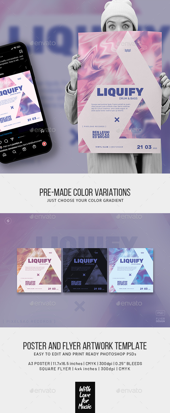 Liquify Graphics, Designs & Templates | GraphicRiver