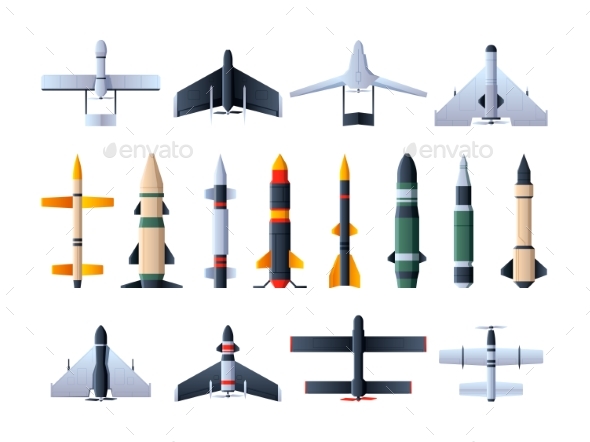 Projectile Graphics, Designs & Templates | GraphicRiver