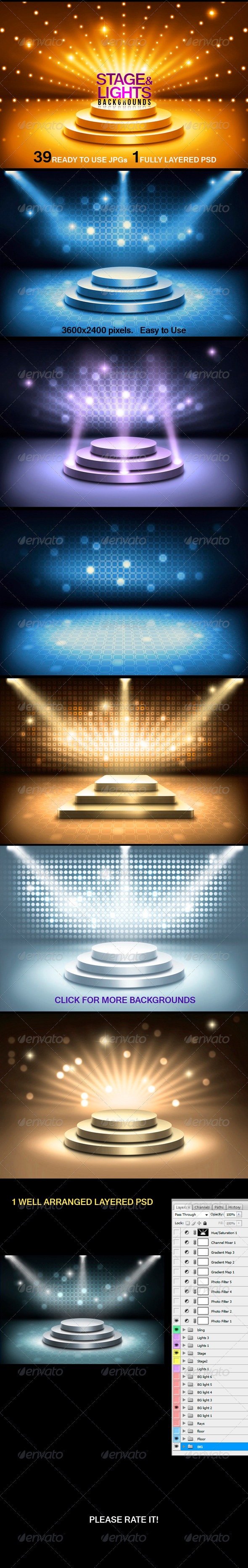 Stages Graphics, Designs & Templates from GraphicRiver