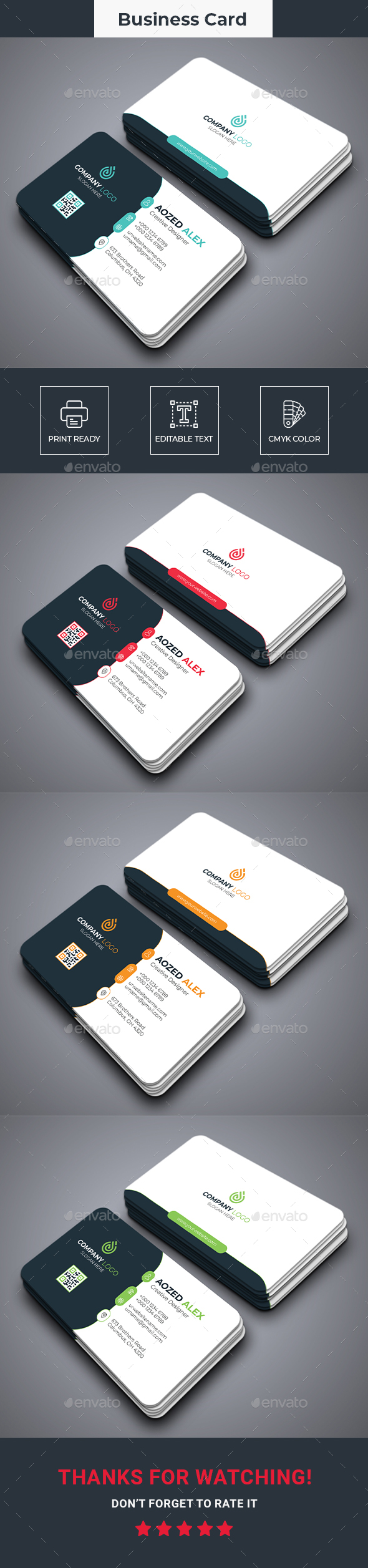 2023's Best Selling Business Card Templates & Designs