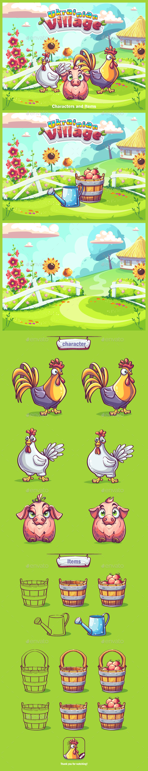 Villager Graphics, Designs & Templates | GraphicRiver