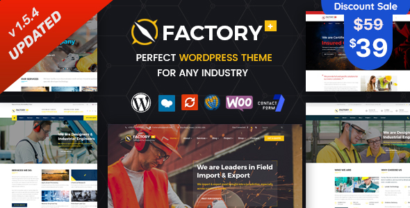 Construction Materials WordPress Themes | ThemeForest