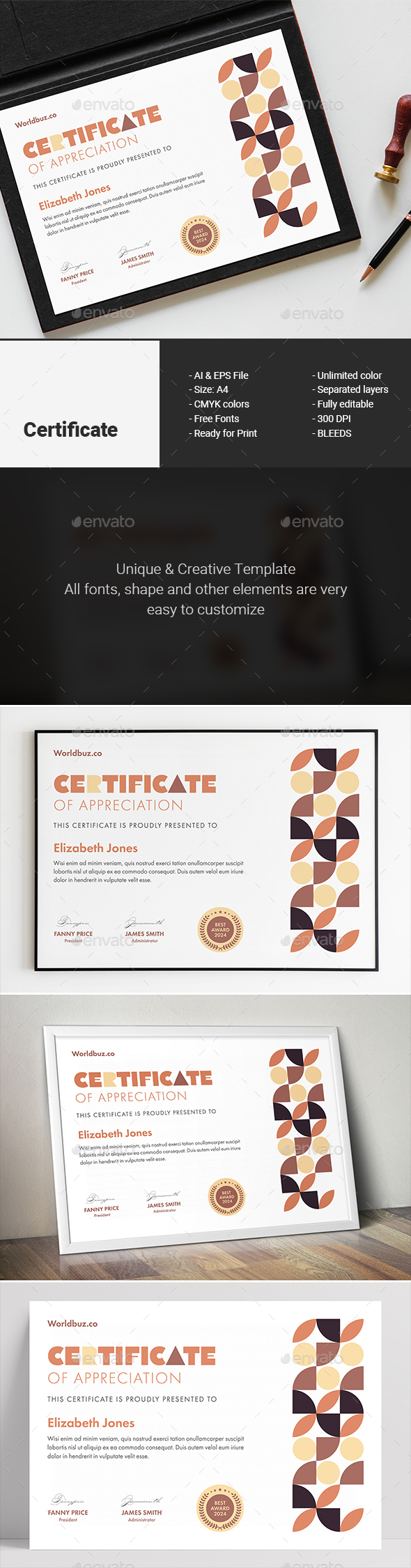 Acknowledgment Graphics, Designs & Templates | GraphicRiver