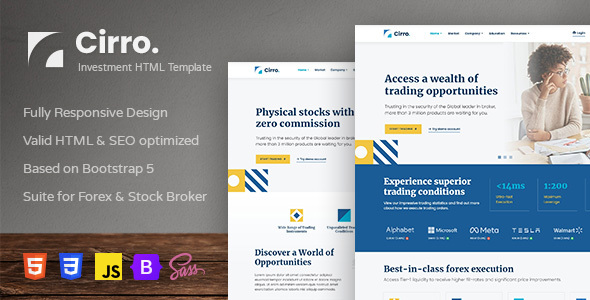 Forex Website Templates | ThemeForest