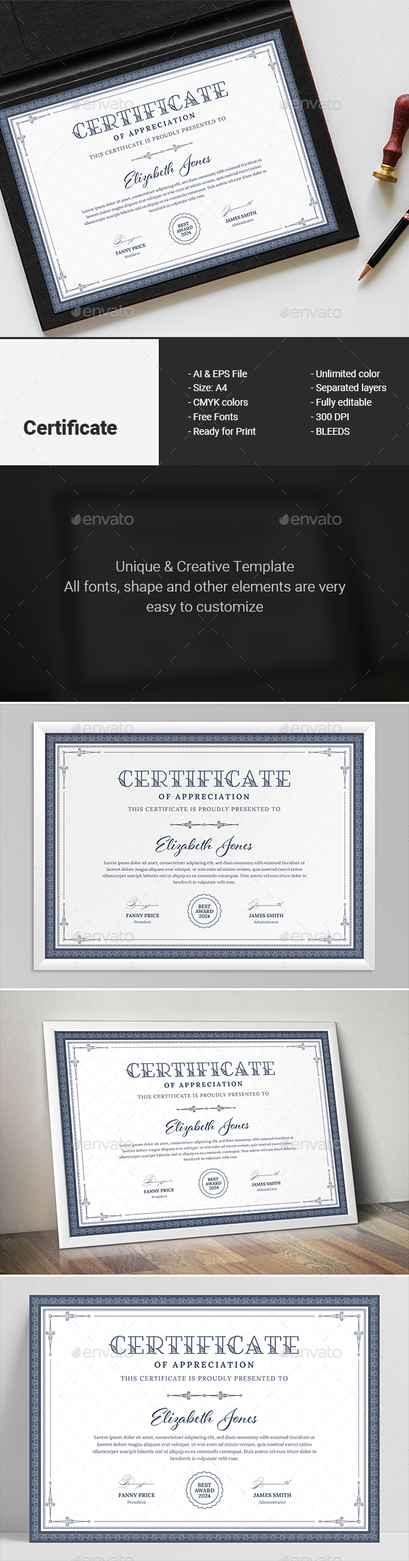 Acknowledgment Graphics, Designs & Templates | GraphicRiver