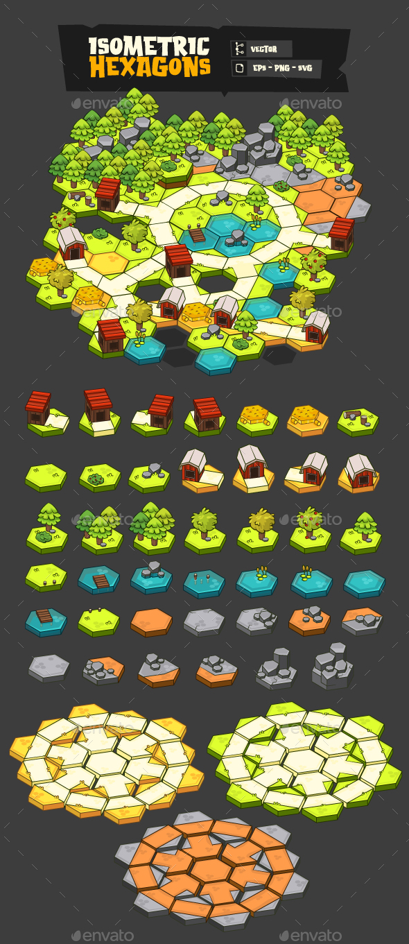 Game Tilesets from GraphicRiver