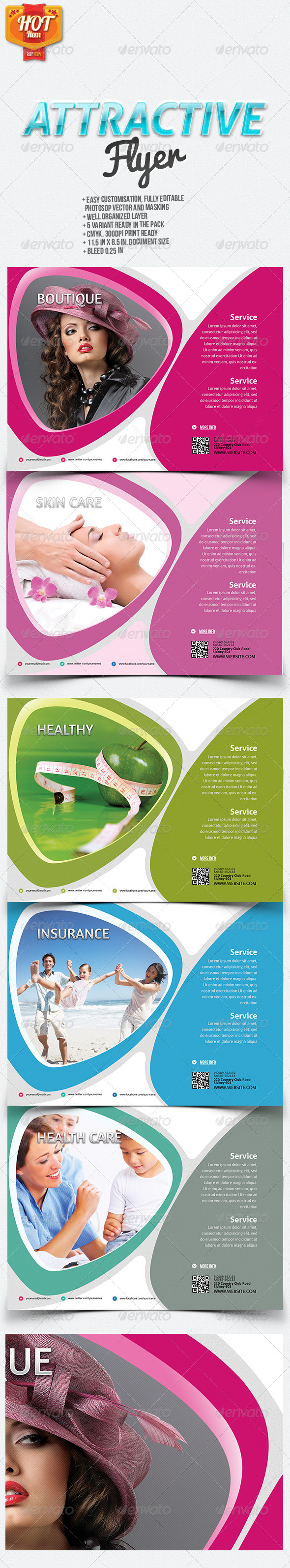 Attractive Graphics, Designs & Templates | GraphicRiver