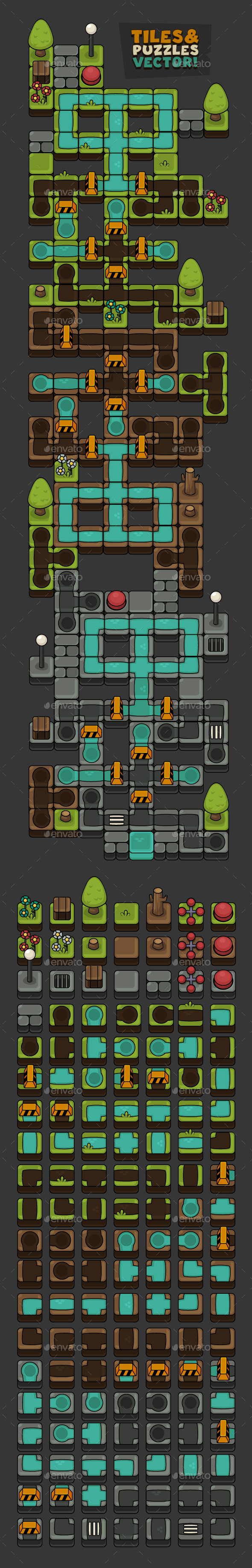 Game Tilesets from GraphicRiver