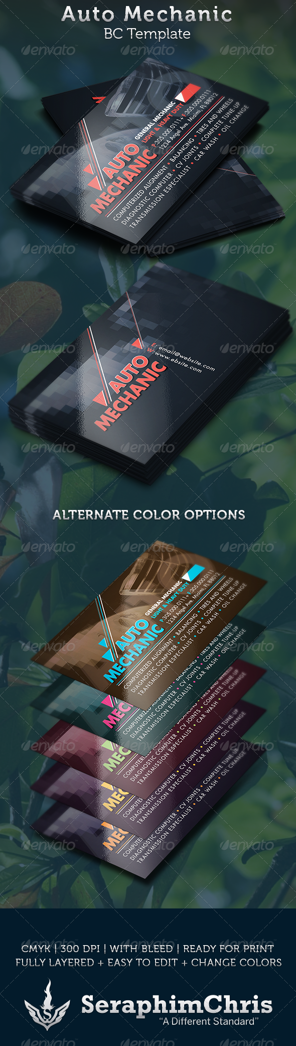 Mechanic Graphics, Designs & Templates | GraphicRiver